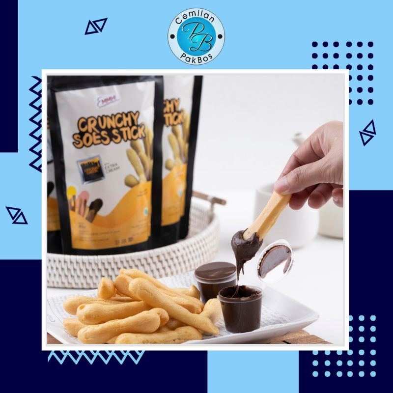 Jual crunchy soes stick emmh snack | Shopee Indonesia