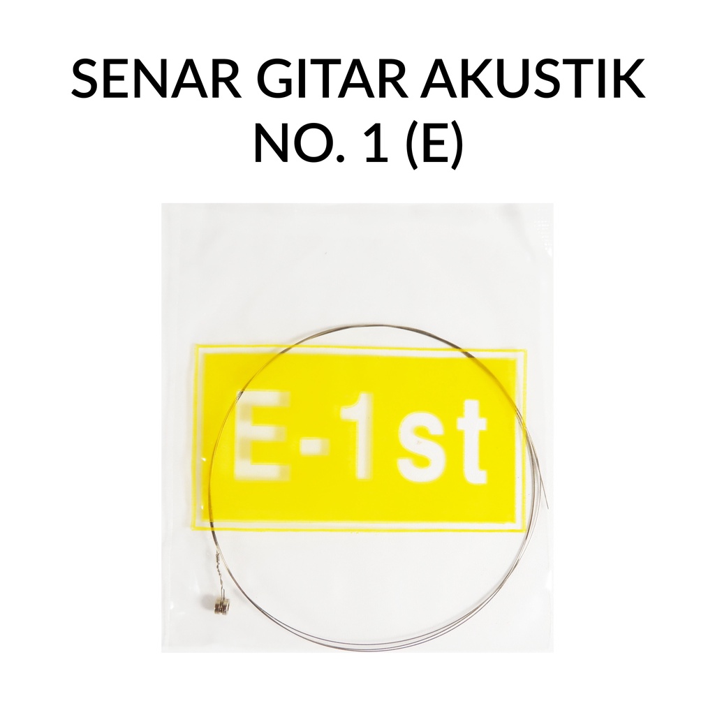 Jual Senar Gitar Akustik No. 1 (E) 012 GAS-101 Satuan Ketengan Murah 1 ...