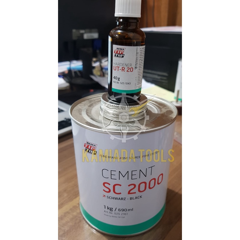 Jual LEM TIP TOP CAIR LEM KARET TIP TOP SC 2000 REMA TIP TOP+Hardener ...