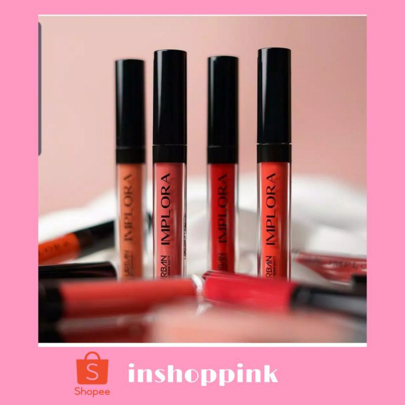 Jual Lip cream matte implora 02 Terra Cotta | Shopee Indonesia