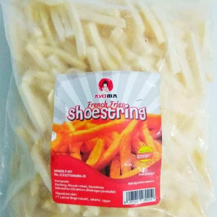Jual AYOMA SHOESTRING FRENCH FRIES 1000 G | Shopee Indonesia