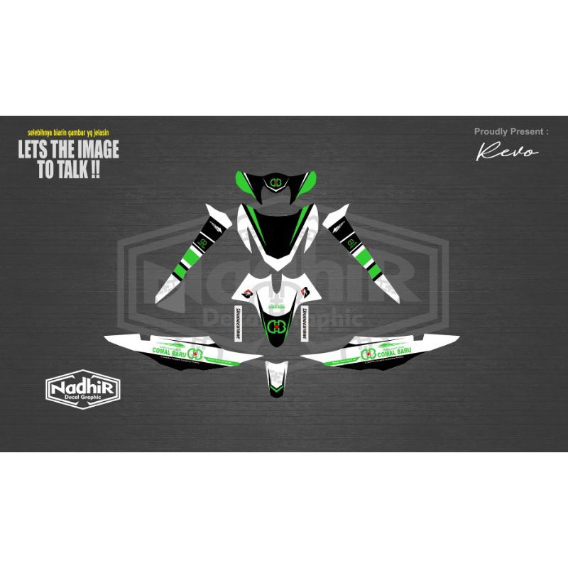 Jual HONDA REVO RS GREEN | Shopee Indonesia