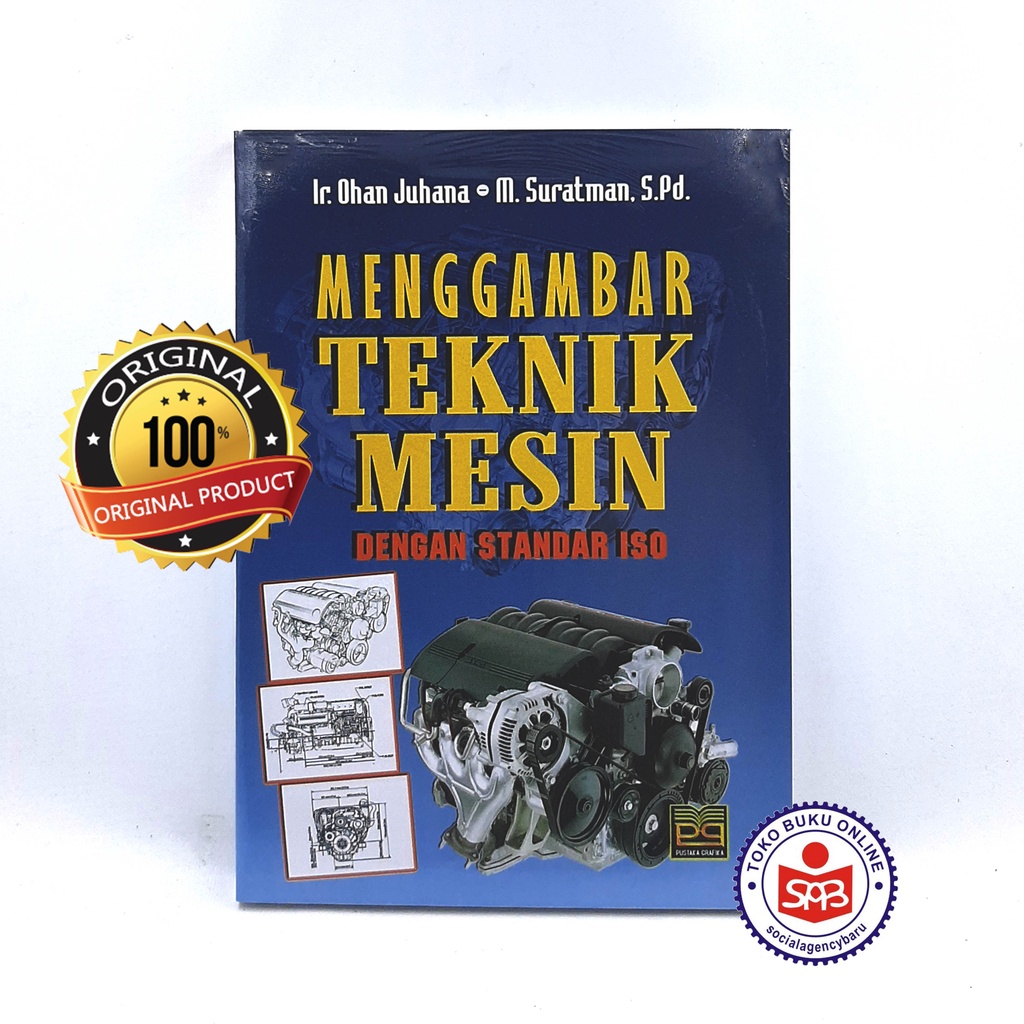 Jual Menggambar Teknik Mesin Dengan Standar ISO - Ohan Juhana | Shopee ...