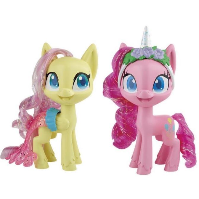 Jual Harga Murah My Little Pony Pinkie Pie & Fluttershy Dress Up 5Inch ...