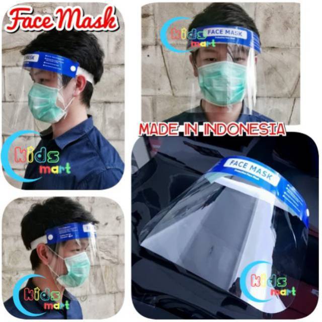 Jual CORONA FACE SHIELD / PELINDUNG WAJAH /MASKER MUKA ANTI CORONA ...