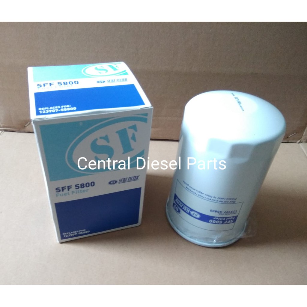 Jual Filter Solar / Fuel Filter Yanmar 123907-55800 SFF 5800 SFF5800 ...