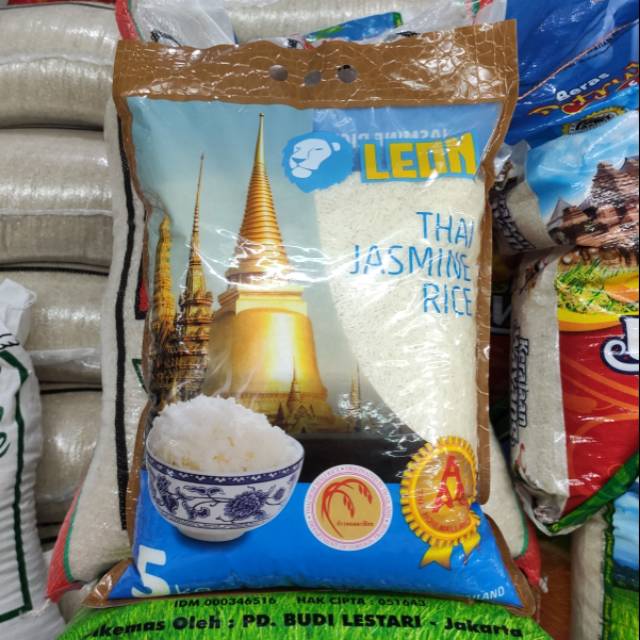 Jual Beras Leon Thailand 5KG (Original 100%) | Shopee Indonesia
