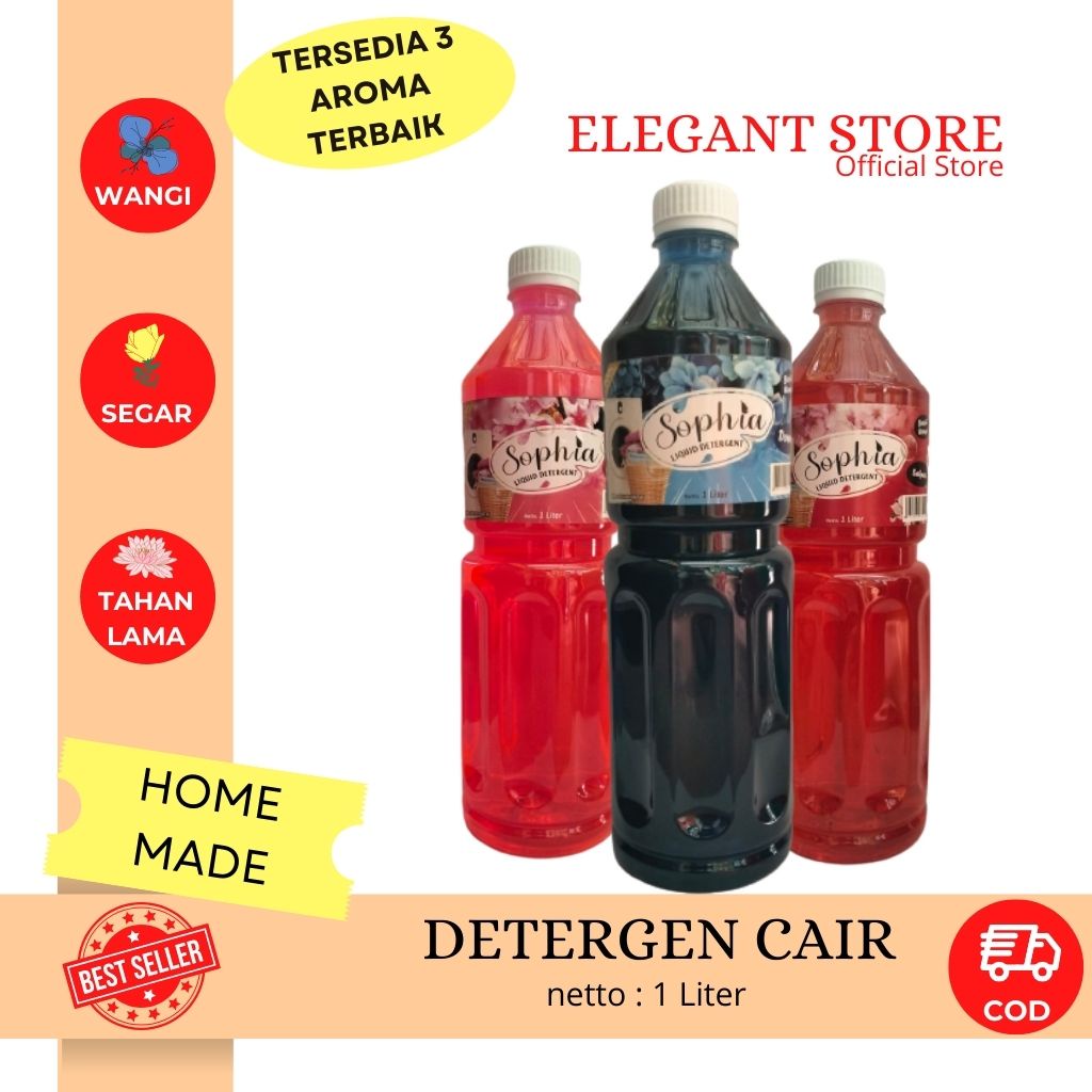 Jual HOME MADE Detergen Cair / Sabun Cuci/Sabun Cuci Laundry Liquid ...