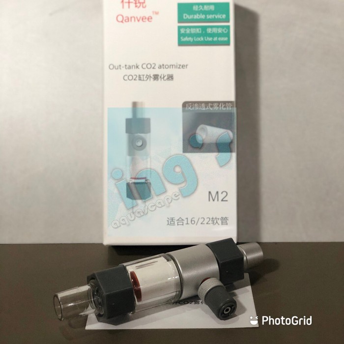 Jual Qanvee Atomizer Co2 M2 16/22mm (Inline Diffuser) | Shopee Indonesia
