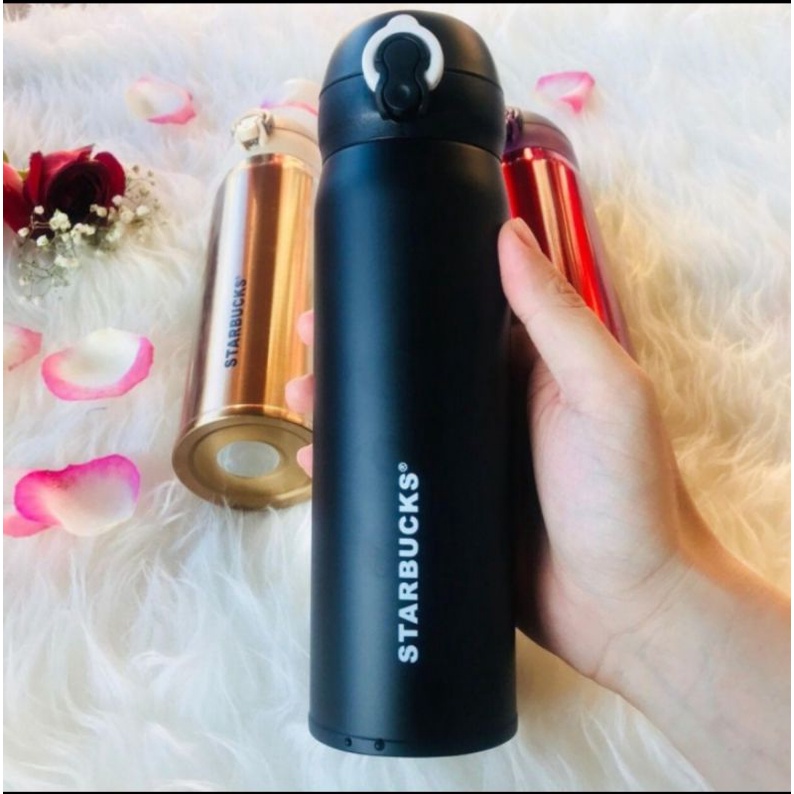 Jual 500 ml termos thermos botol minum tumbler model starbucks ...