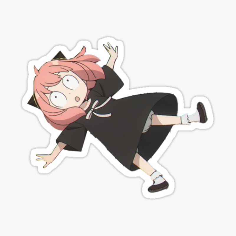 Jual SPY X FAMILY STICKER CHIBI KARAKTER ANYA FORGER | Shopee Indonesia