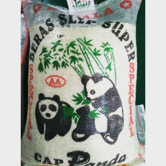 Jual BERAS CAP PANDA 5KG 10KG 15KG 20KG | Shopee Indonesia