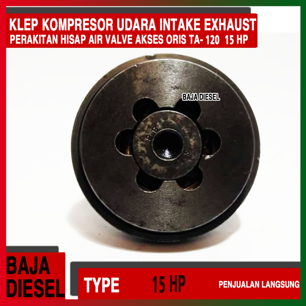 Jual Kelp Kompresor Udara Intake exhaust Prakitan Hisap Air 15 HP ...