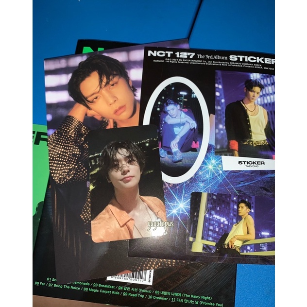 Jual ALBUM NCT 127 STICKER STICKY SEOUL CITY pc jaehyun haechan ...
