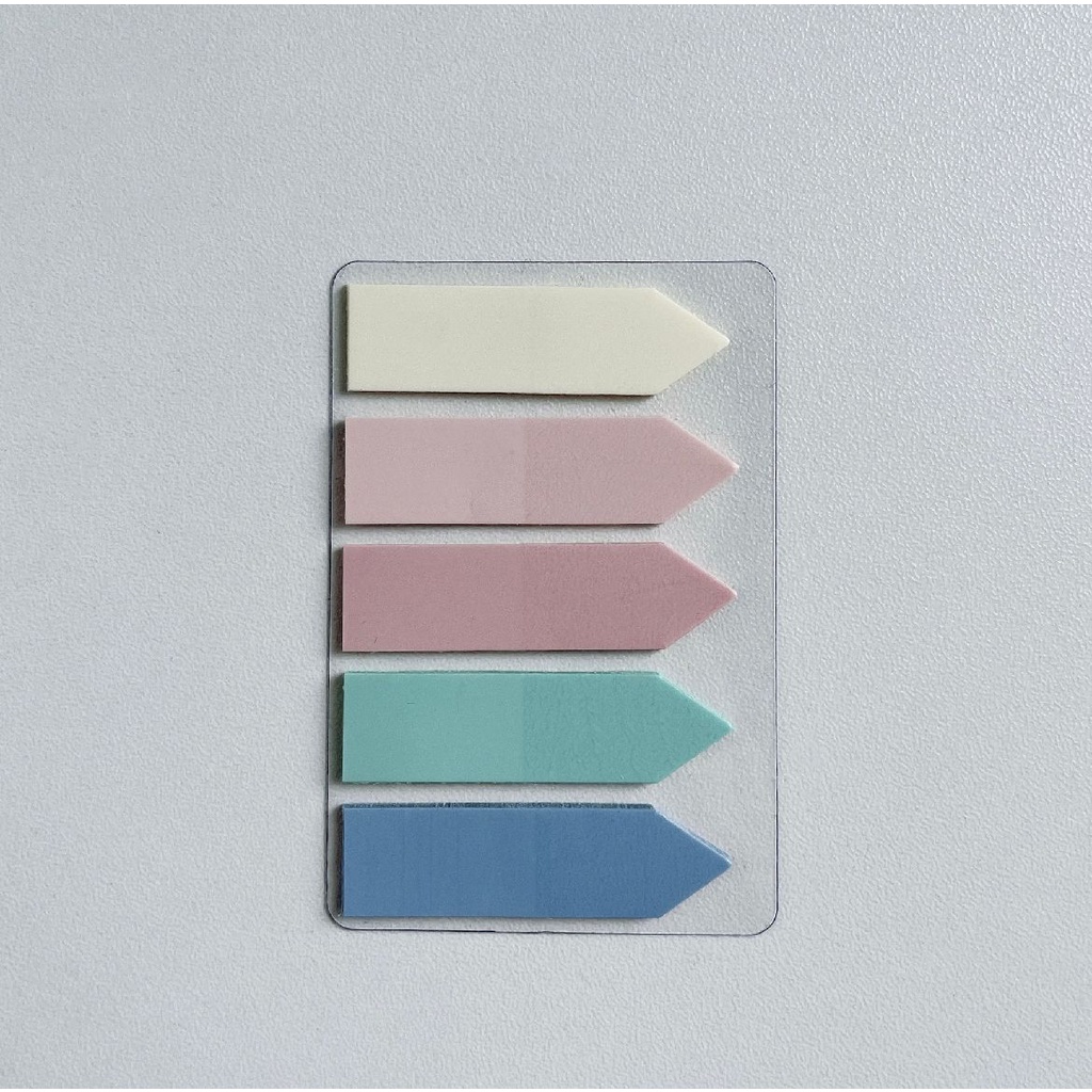 Jual [HARU] 100lembar Morandi Colour Index Marks Set Pembatas Penanda ...