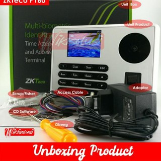 Jual Mesin Absensi Palm Reader Fingerprint Zkteco P160 / Absensi Sidik ...