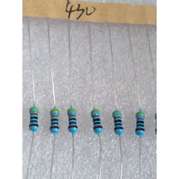 Jual 430 ohm 1/4W 1% RESISTOR | Shopee Indonesia