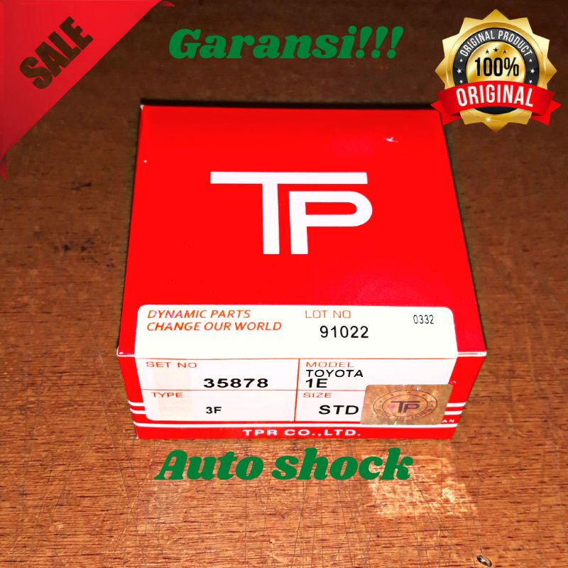 Jual RING PISTON STARLET 1.0 1000CC 1E ASLI TP JAPAN | Shopee Indonesia