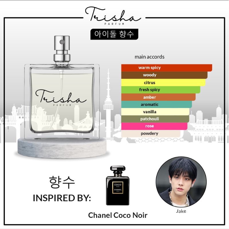 Jual Parfum JAKE ENHYPEN Inspired By Coco Noir | Bibit Inspired Eau De ...