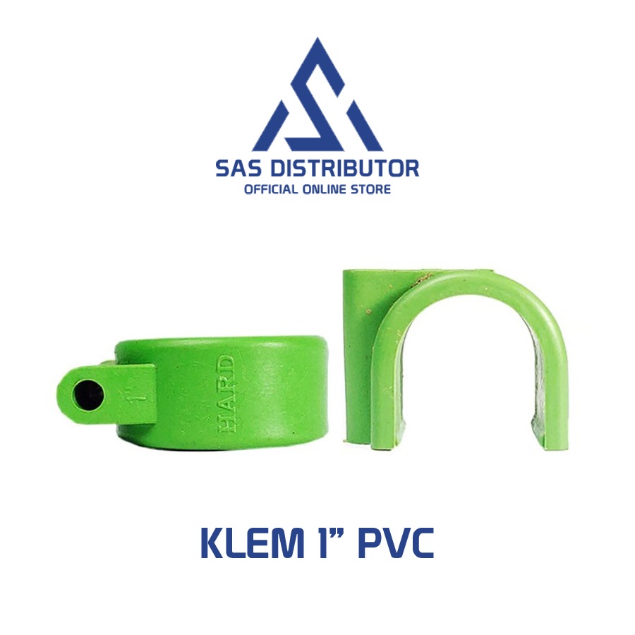 Jual Klem Pipa 1" inch HARD PVC / Penjepit Pipa 1" / Pipe Clamp 1 ...