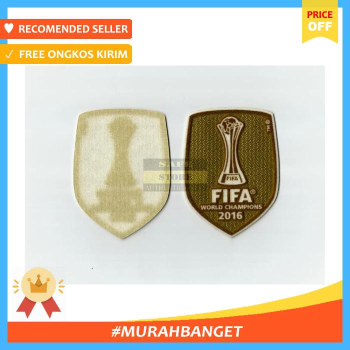 Jual JERSEY BOLA - PATCH WCC 2016 WINNER REAL MADRID. FOR ORIGINAL ...