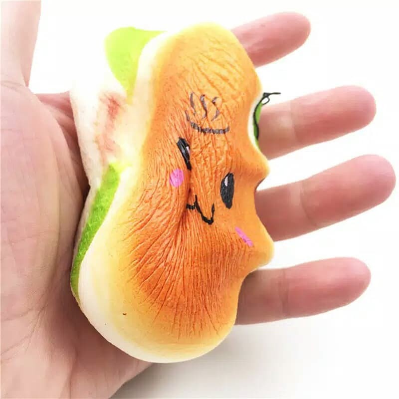 Jual Special Promo Mainan Anak Squishy Hamburger Squishy Ham Squishy ...