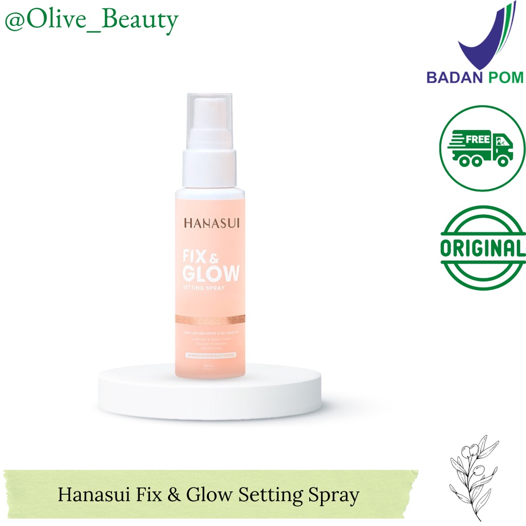 Jual Hanasui Fix & Glow Setting Spray | Shopee Indonesia
