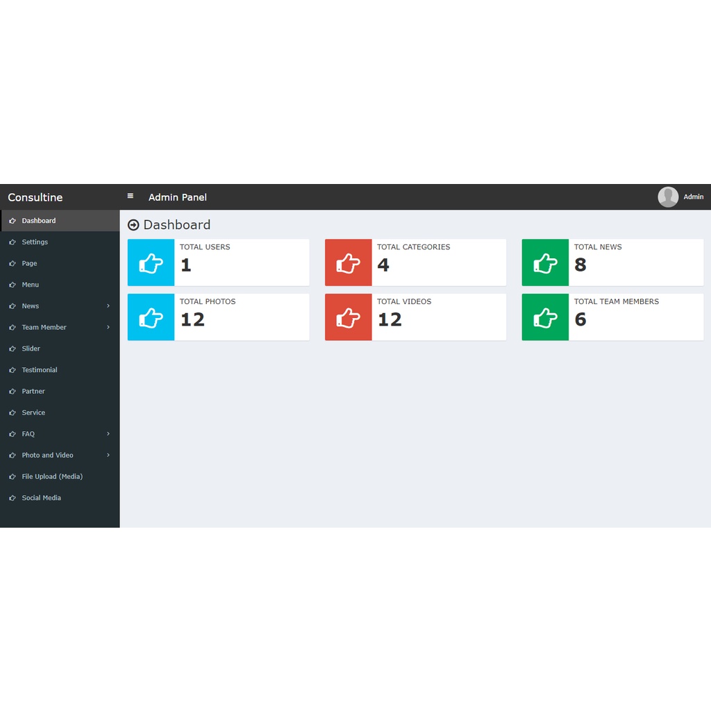 Jual template website company profil bisnis ( CMS,MYSQL,PHP ) | Shopee ...