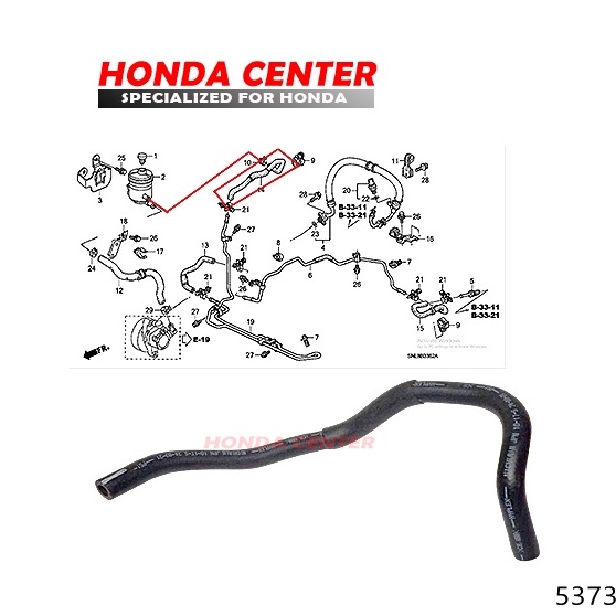 Jual Selang slang hose return retur balik power steering stering dari ...