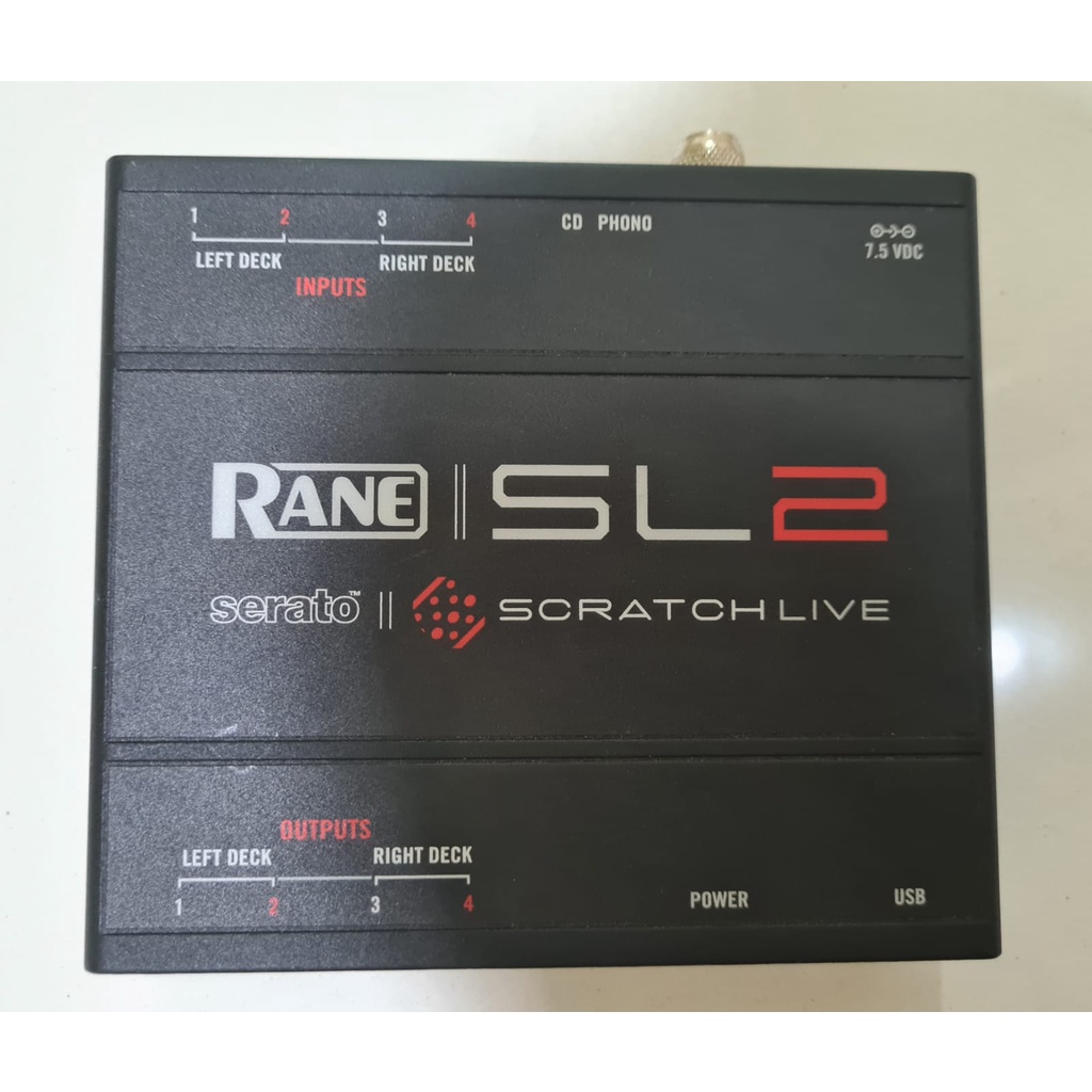 Jual Soundcard DJ Rane SL 2 Serato DJ Pro Scartch Live Rane SL2 For ...