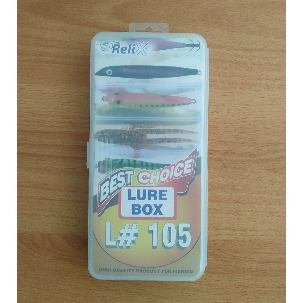 Jual KOTAK PANCING RELIX LURE BOX L105 | Shopee Indonesia