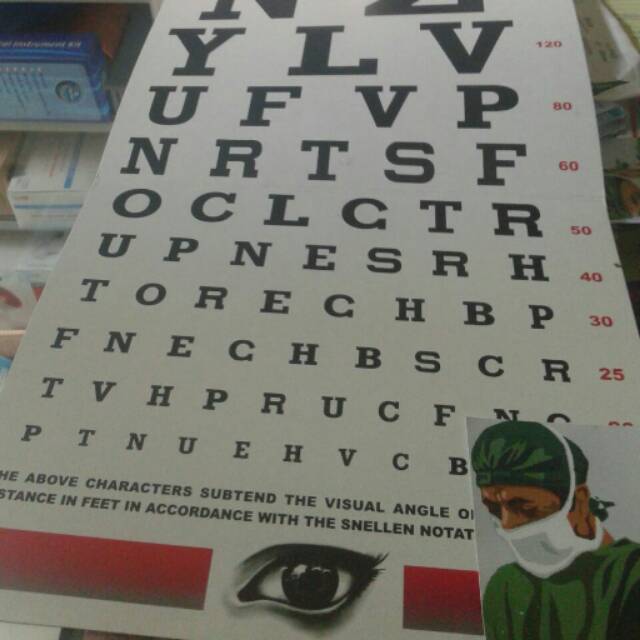 Jual Snellen card | Shopee Indonesia