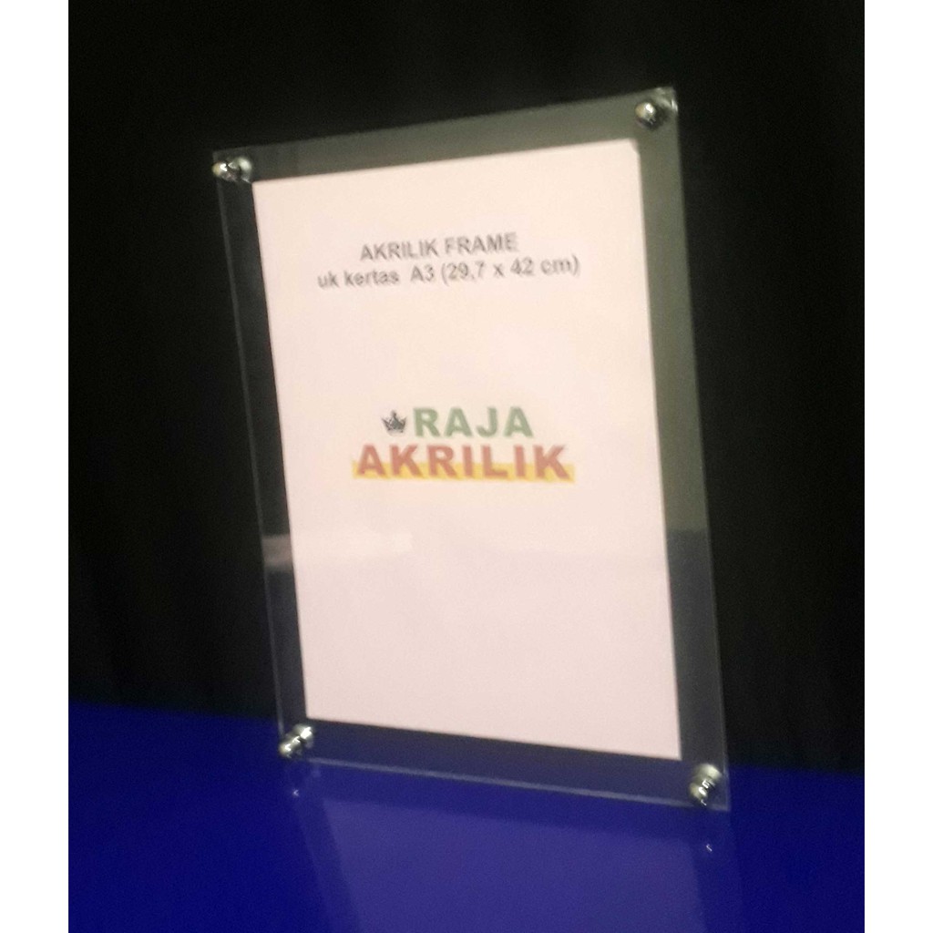 Jual Acrylic Frame A3 (Potrait) | Shopee Indonesia