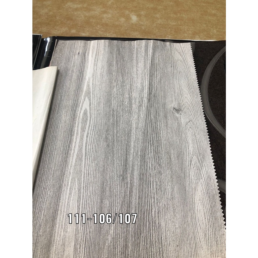 Jual Wallpaper Dinding Motif Papan Kayu Abu Korea Roll Besar Sale Murah