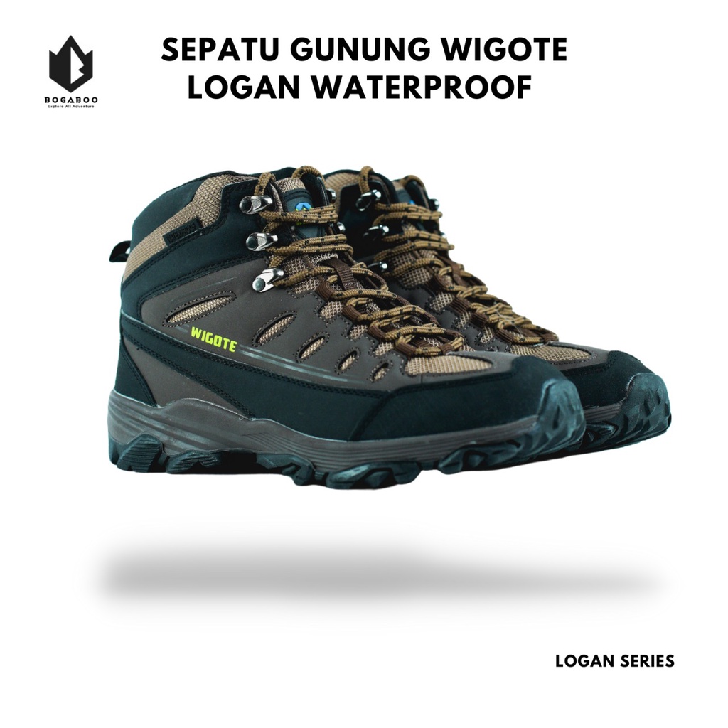Jual [COD] Sepatu Gunung Wigote Logan Waterproof - Sepatu Gunung ...