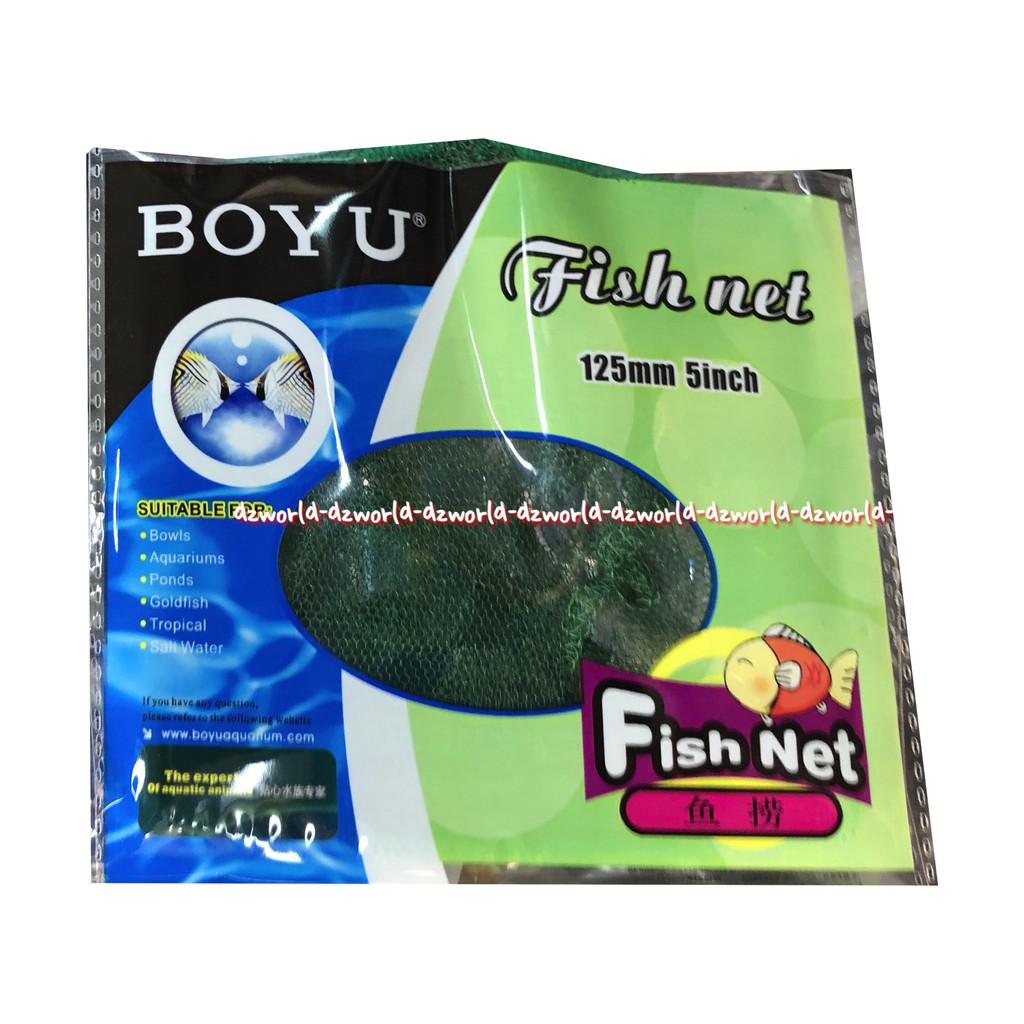 Jual Boyu Fish Net Aquarium 12cm Alat Saringan Ikan Jala Kecil Akuarium ...