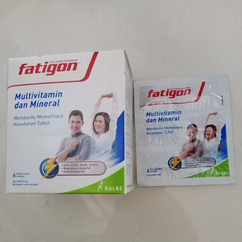 Jual Fatigon multivitamin dan mineral untuk pegal dan kesemutan ...