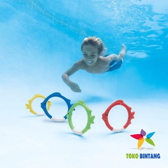 Jual SELAM-AKSESORIS-ALAT- INTEX PERMAINAN KETANGKASAN SELAM ANAK ...