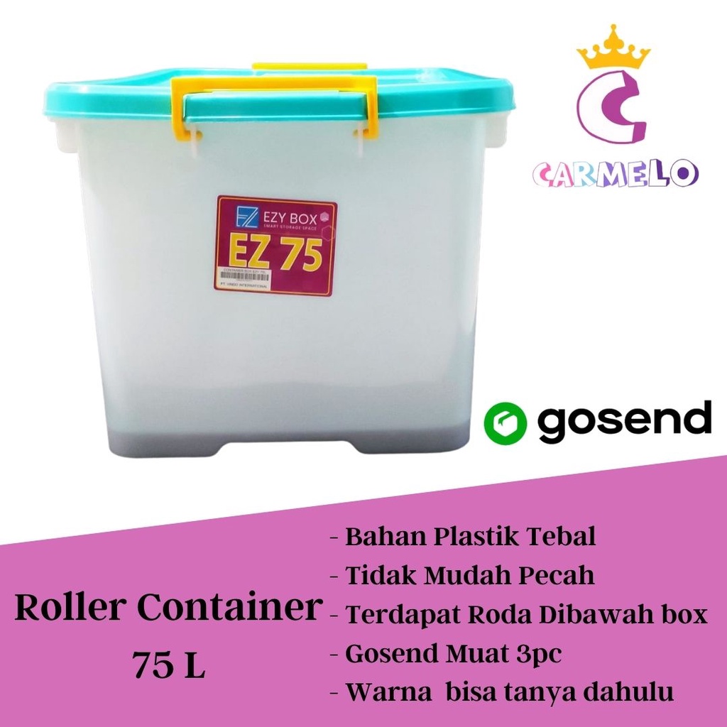 Jual Container Box 75L EZ / Roller Box/ Container Box/ Container ...