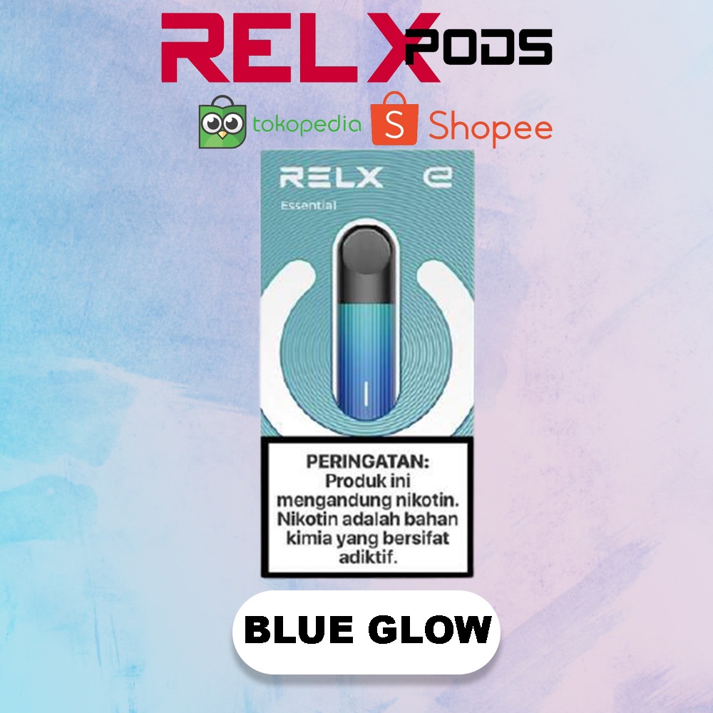 Jual RELX Essential Device - Blue Glow Compatible with RELX Pod Pro ...