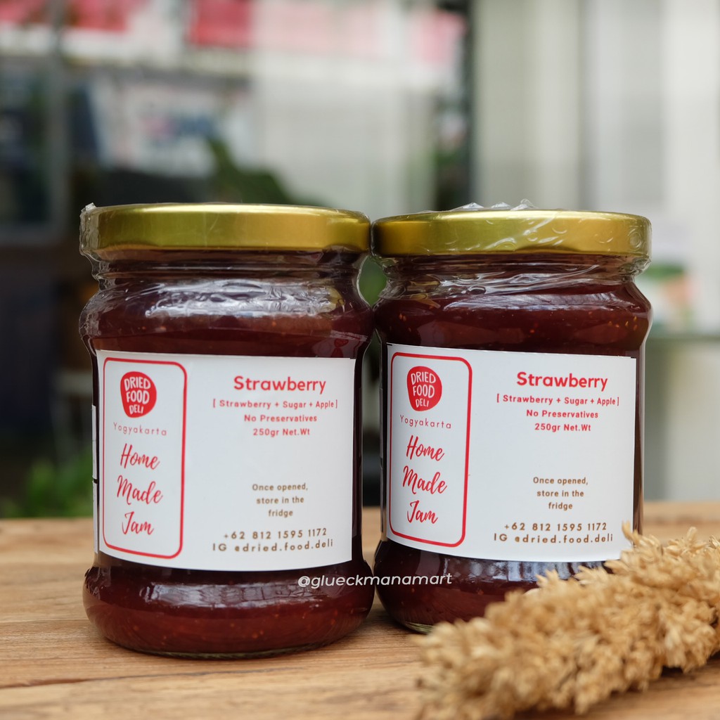 Jual Strawberry Jam / Selai 250gr | Shopee Indonesia
