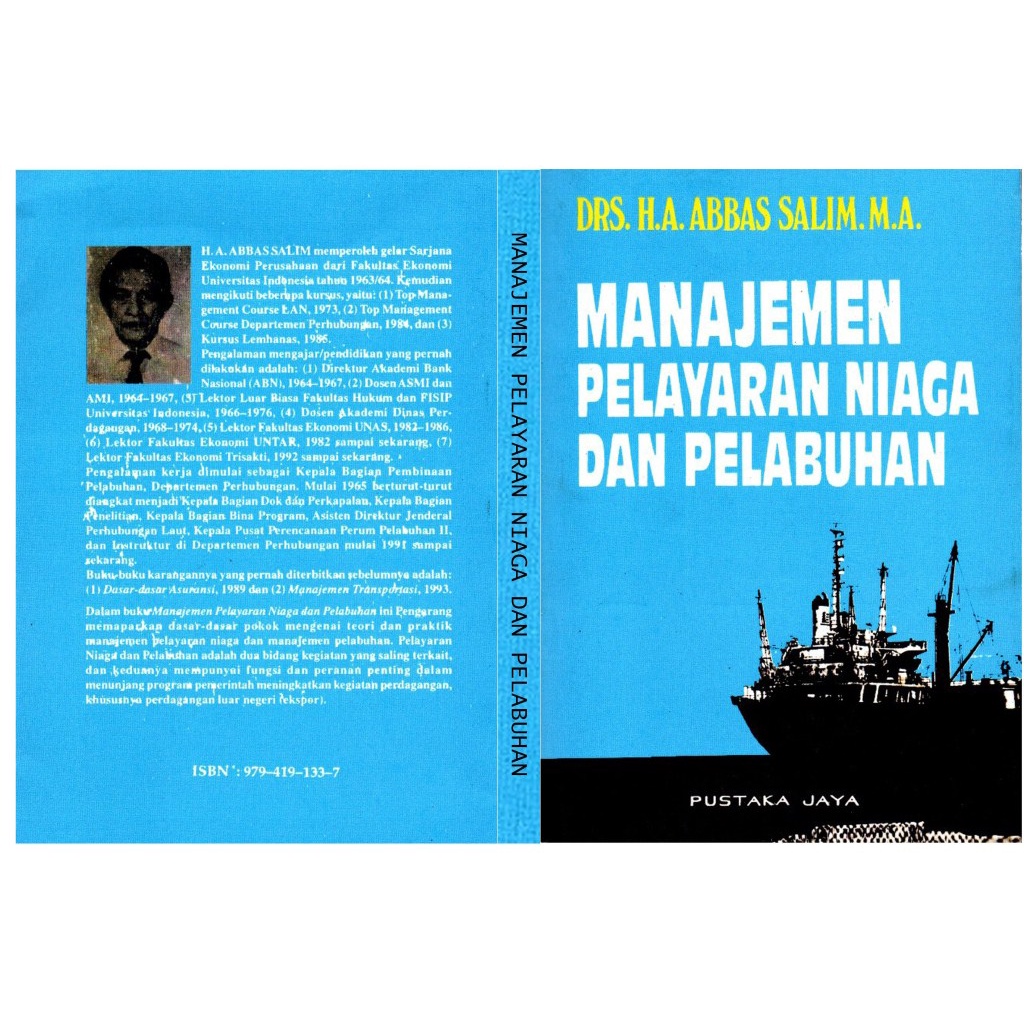 Jual Buku manajemen pelayaran niaga dan pelabuhan Abbas Salim | Shopee ...