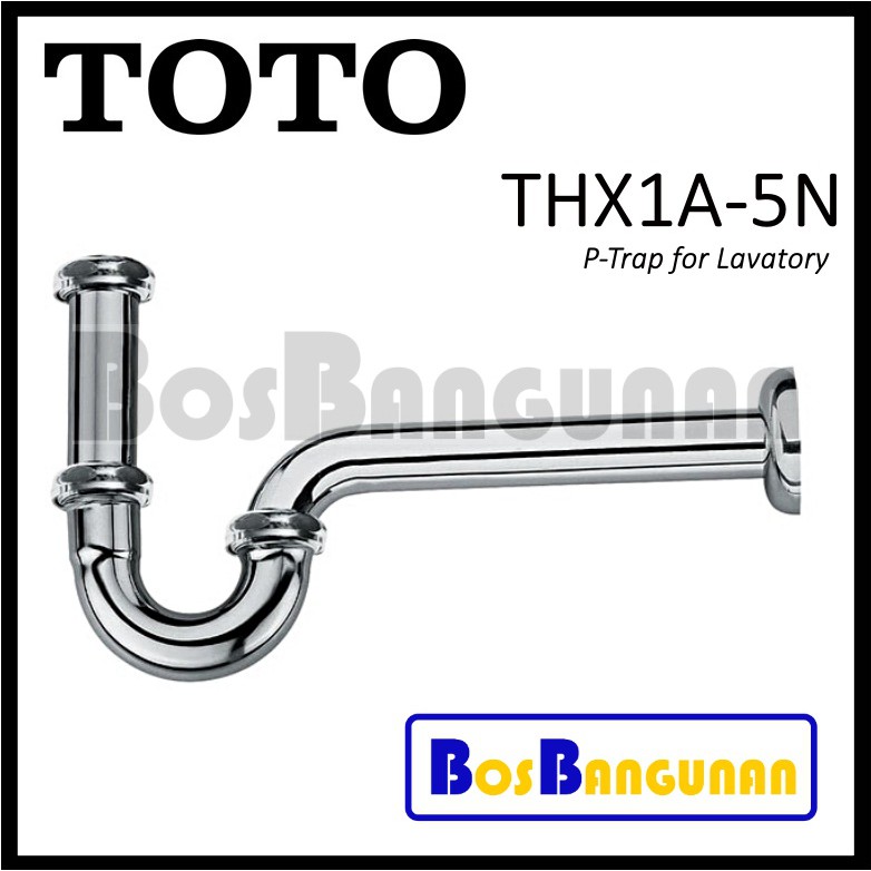 Jual Sifon Wastafel TOTO THX1A-5N Pop-Up Waste Lavatory Faucet P-Trap ...