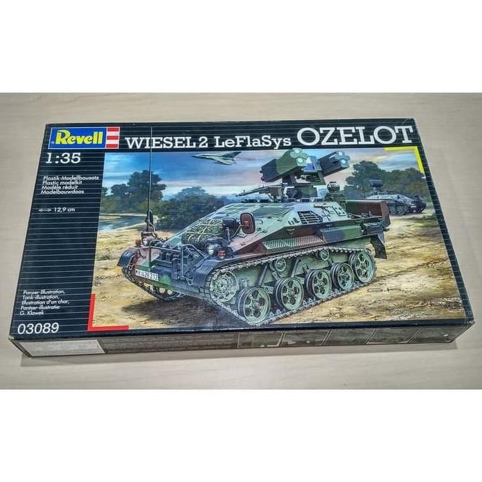 Jual German Armored Wiesel 2 Leflasys Ozelot 1/35 Model Kit Revell Sale ...