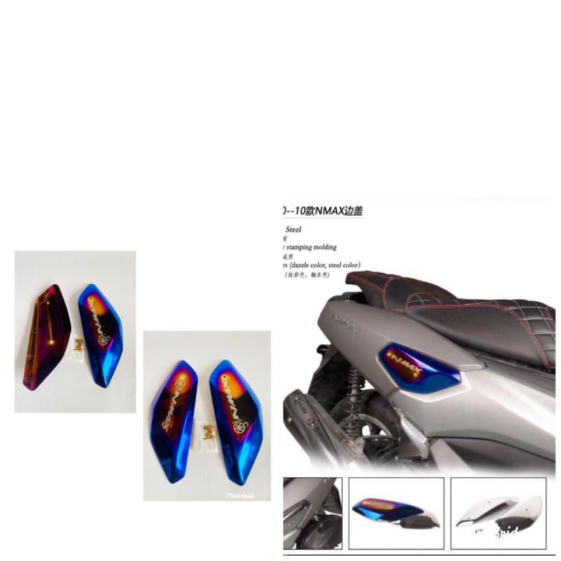 Jual Cover Tutup Body Samping Yamaha Nmax 155 old two tone tutup body ...