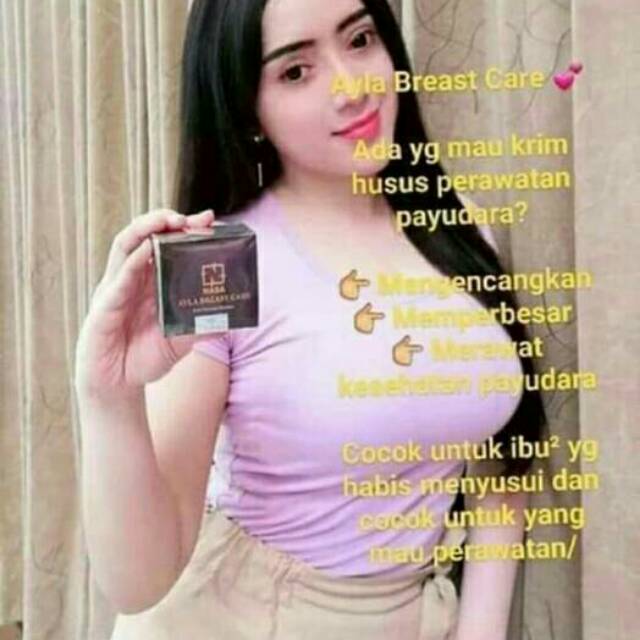 Jual AYLA BREASTCARE ( PAYUDARA BESAR MONTOK KENCANG PADAT WANITA MURAH ) | Shopee Indonesia