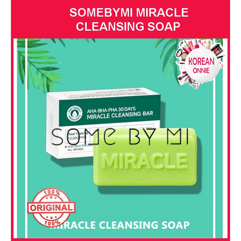 Jual SOMEBYMI Miracle Cleansing Soap Bar | Shopee Indonesia