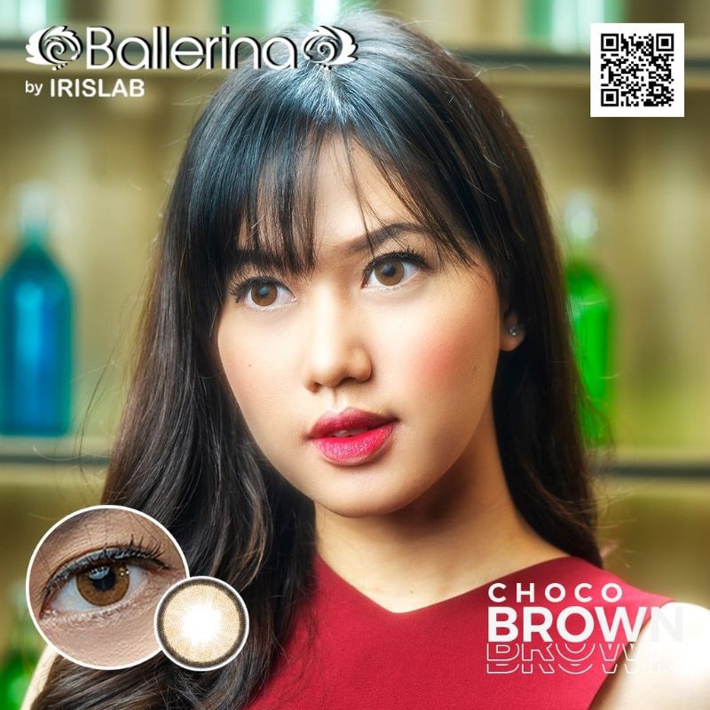 Jual SOFTLENS BALLERINA SOFLENS by irislab livingcolor Normal Black ...