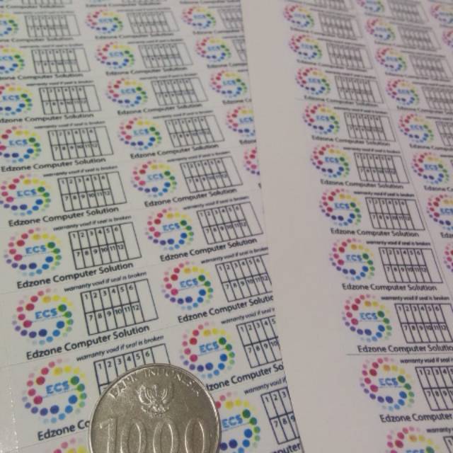 Jual Stiker garansi / segel | Shopee Indonesia