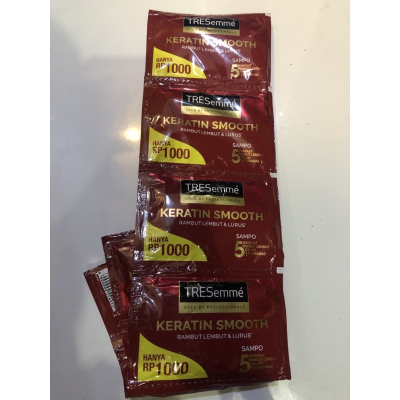 Jual Tresemme Sampo 1 renteng isi 12 sachet | Shopee Indonesia